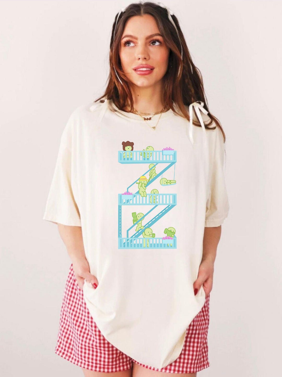 Cute Smiski Shirt Y2K 90s Homebody Club Graphic Tee Smiski Comfort ...