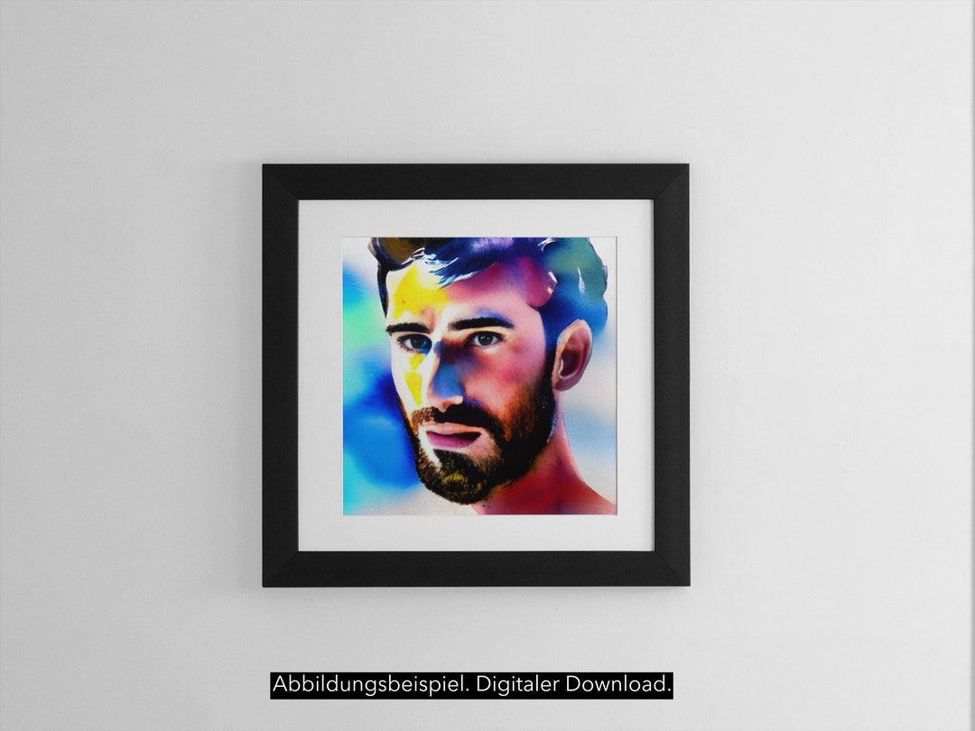 Watercolor Painting fernando to Print Yourself - Etsy