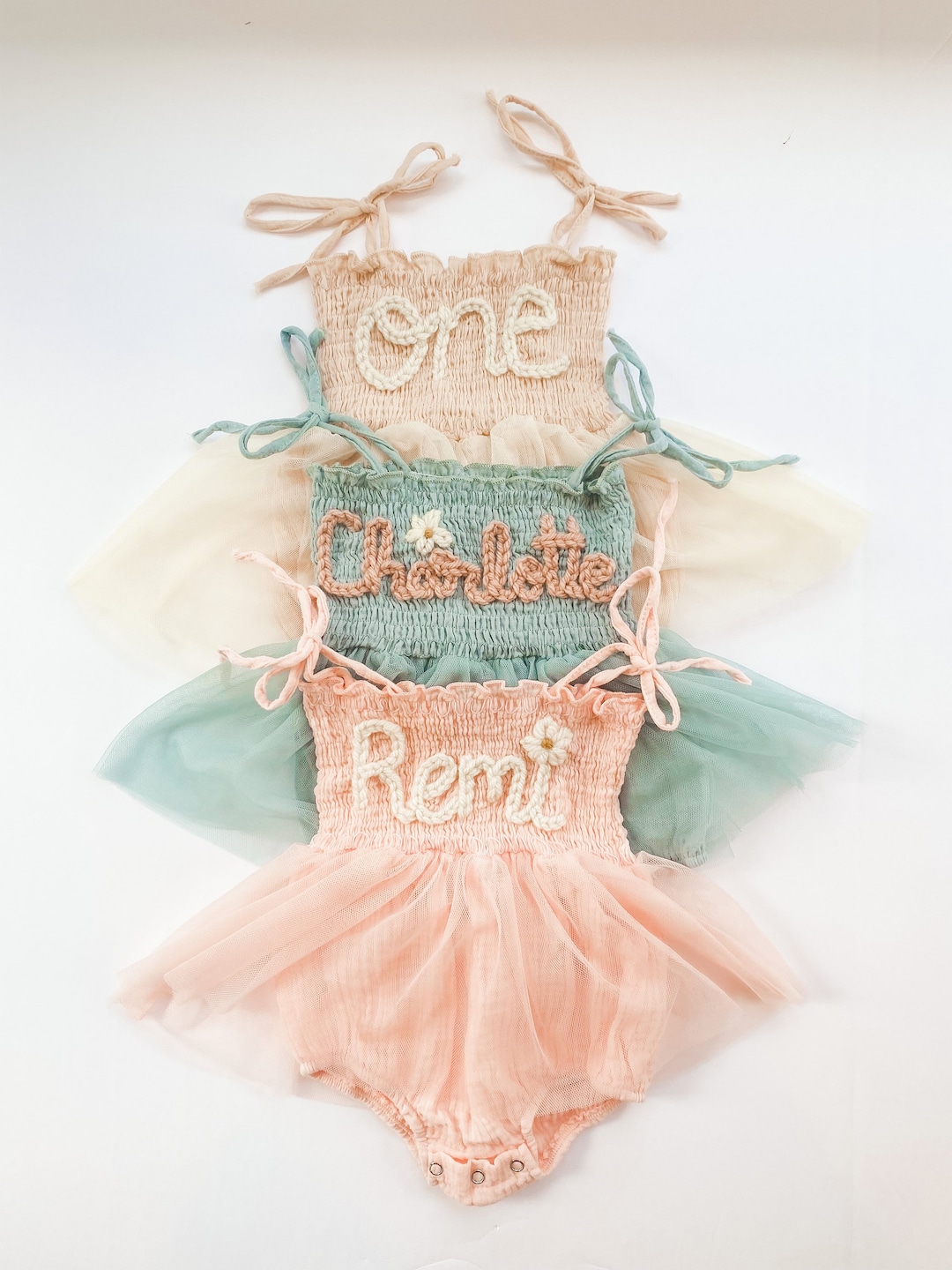 Custom Baby Tutu Romper - Etsy