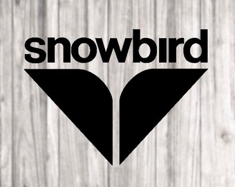 Snowbird Decal - Etsy