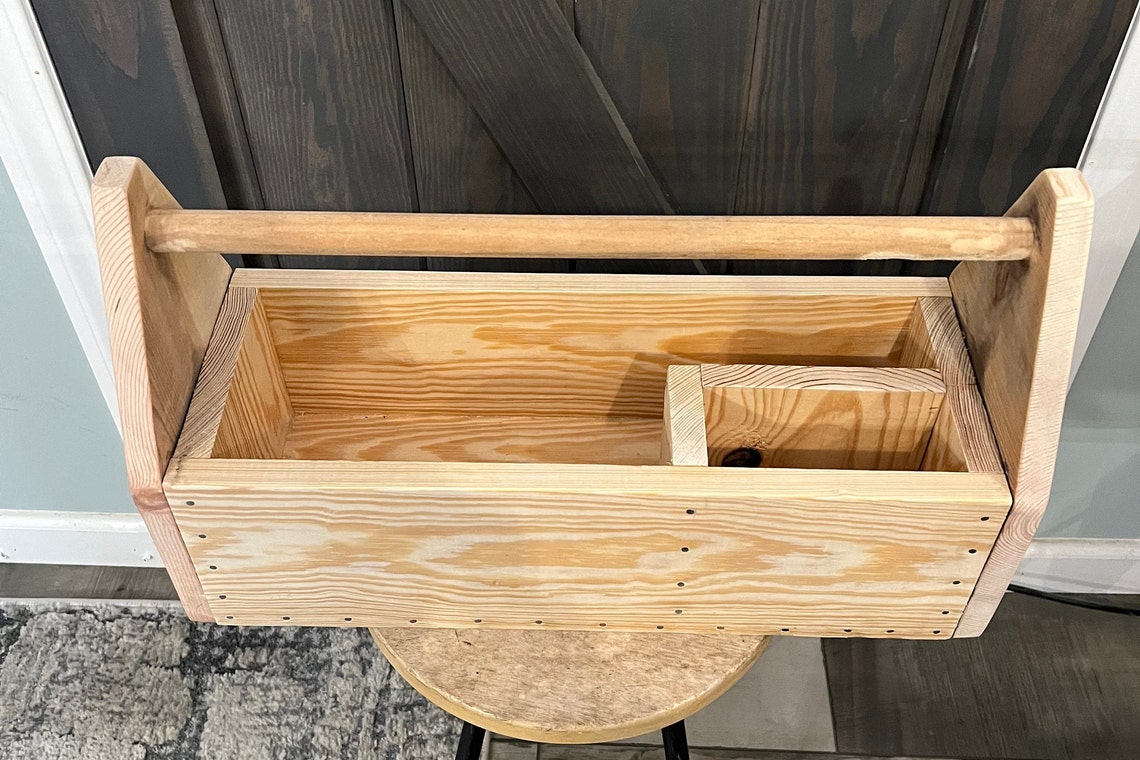 Old Timey Wooden Tool Box - Etsy
