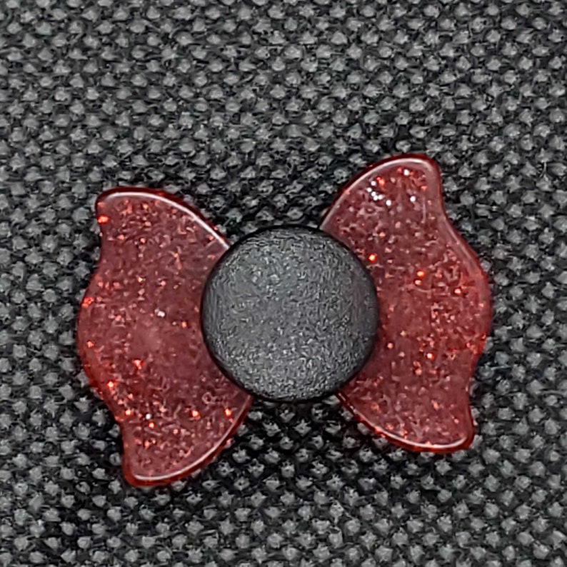 Custom Sailor Moon Glitter Bow Crocs Jibbitz Charm Custom, Handmade ...