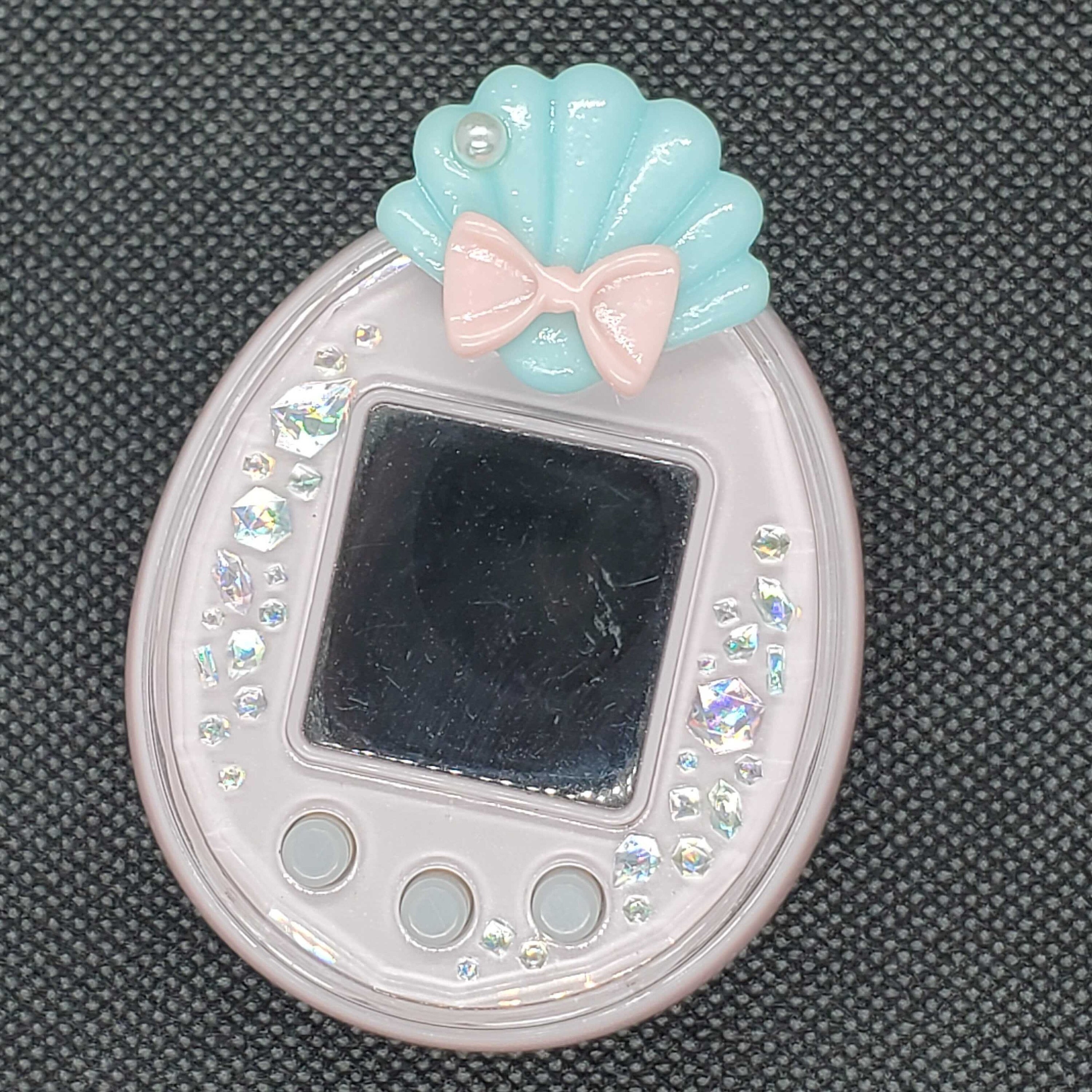 Tamagotchi P's Custom Deco Pierce Mermaid Seashell Bow Tamagotchi ...