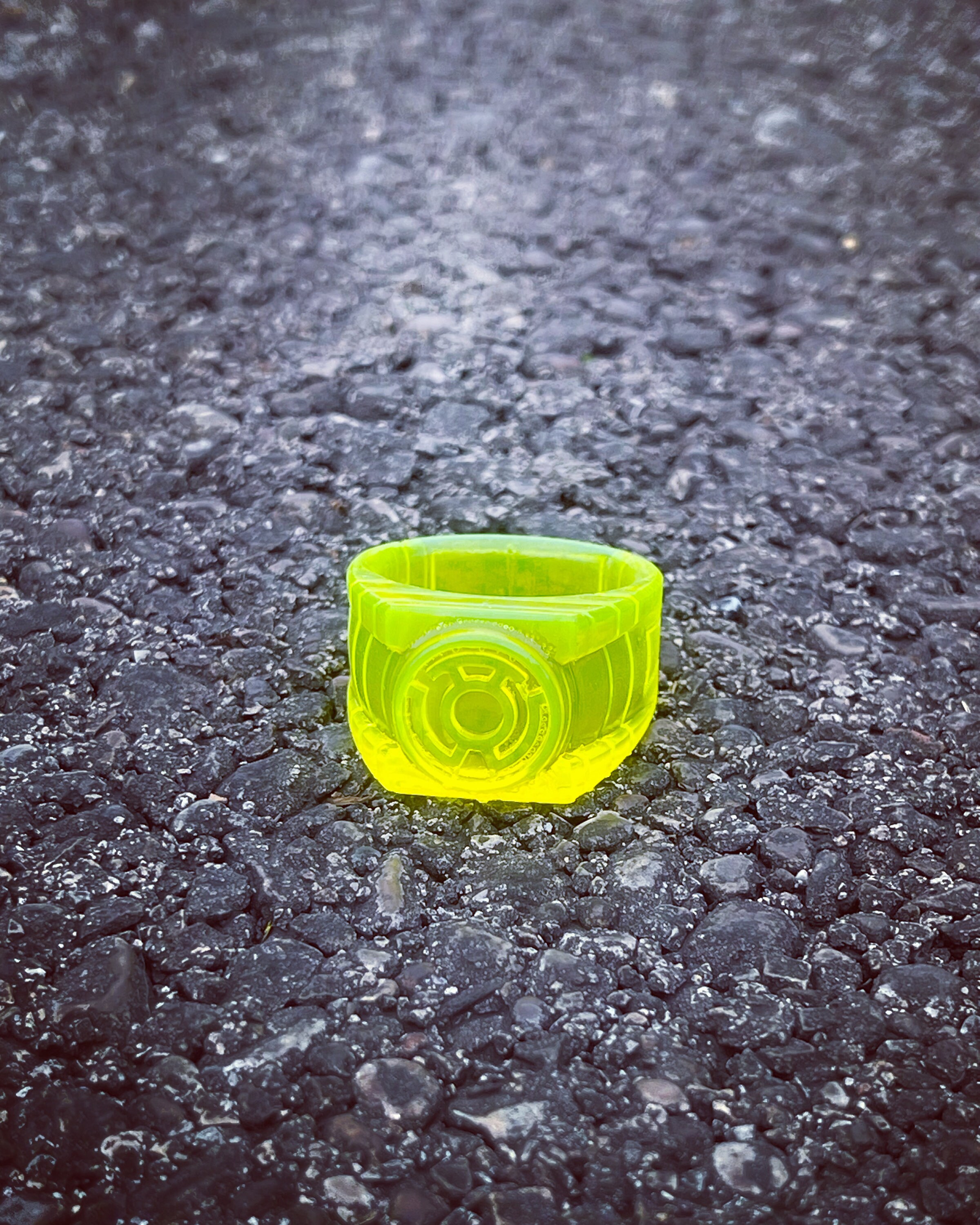 Yellow Lantern Ring Replica