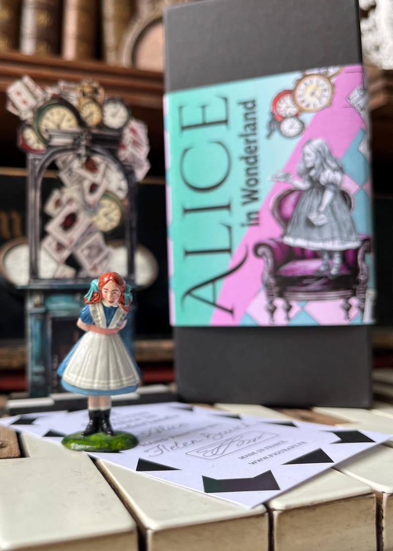 Alice in Wonderland Collectible Figurine - ALICE - Etsy