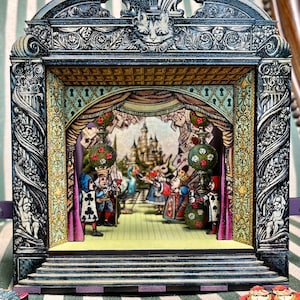 Théâtre Miniature Alice Au Pays Des Merveilles. - Etsy