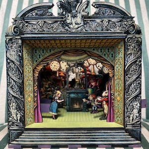 Théâtre Miniature Alice Au Pays Des Merveilles. - Etsy