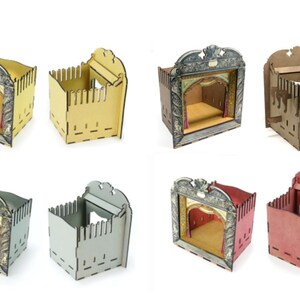 Théâtre Miniature Antique « Jeanne D'arc » - Etsy