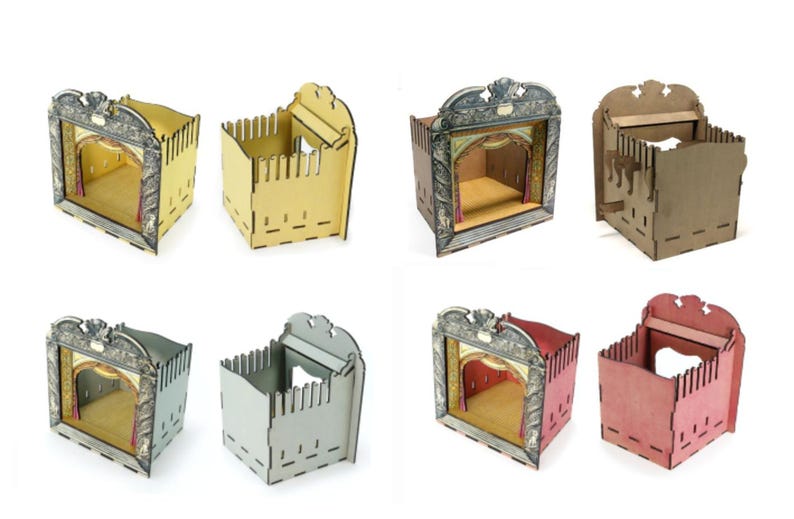 Théâtre Miniature Antique « Jeanne D'arc » - Etsy