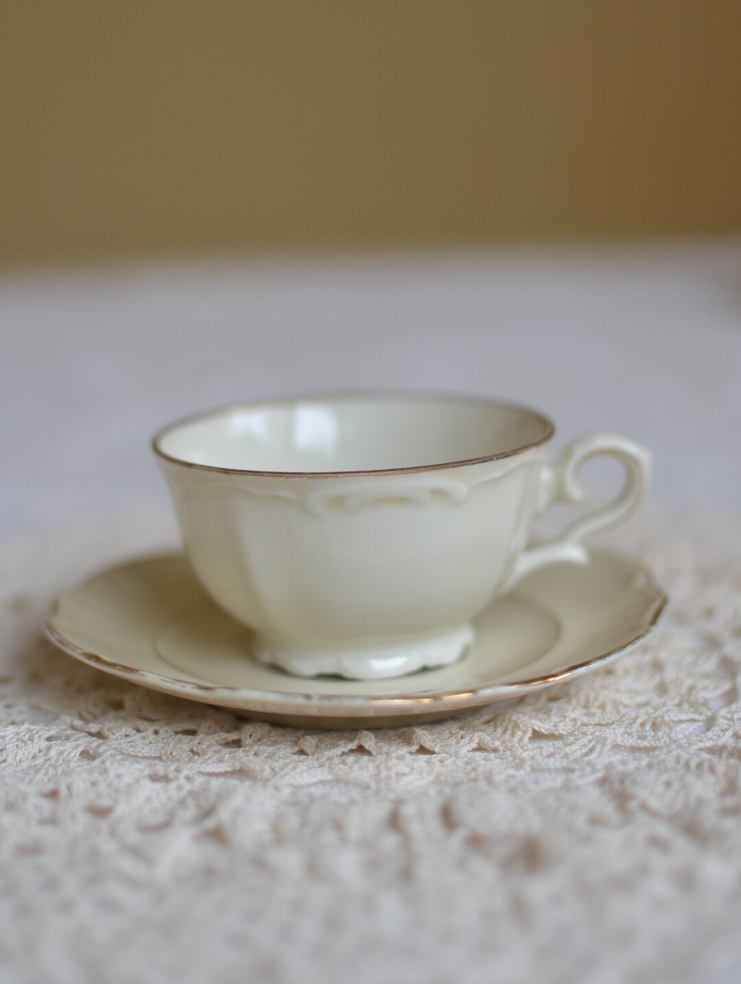 Vintage Baroque Fine Bone China Porcelain Coffee Set Bareuther Bavaria ...
