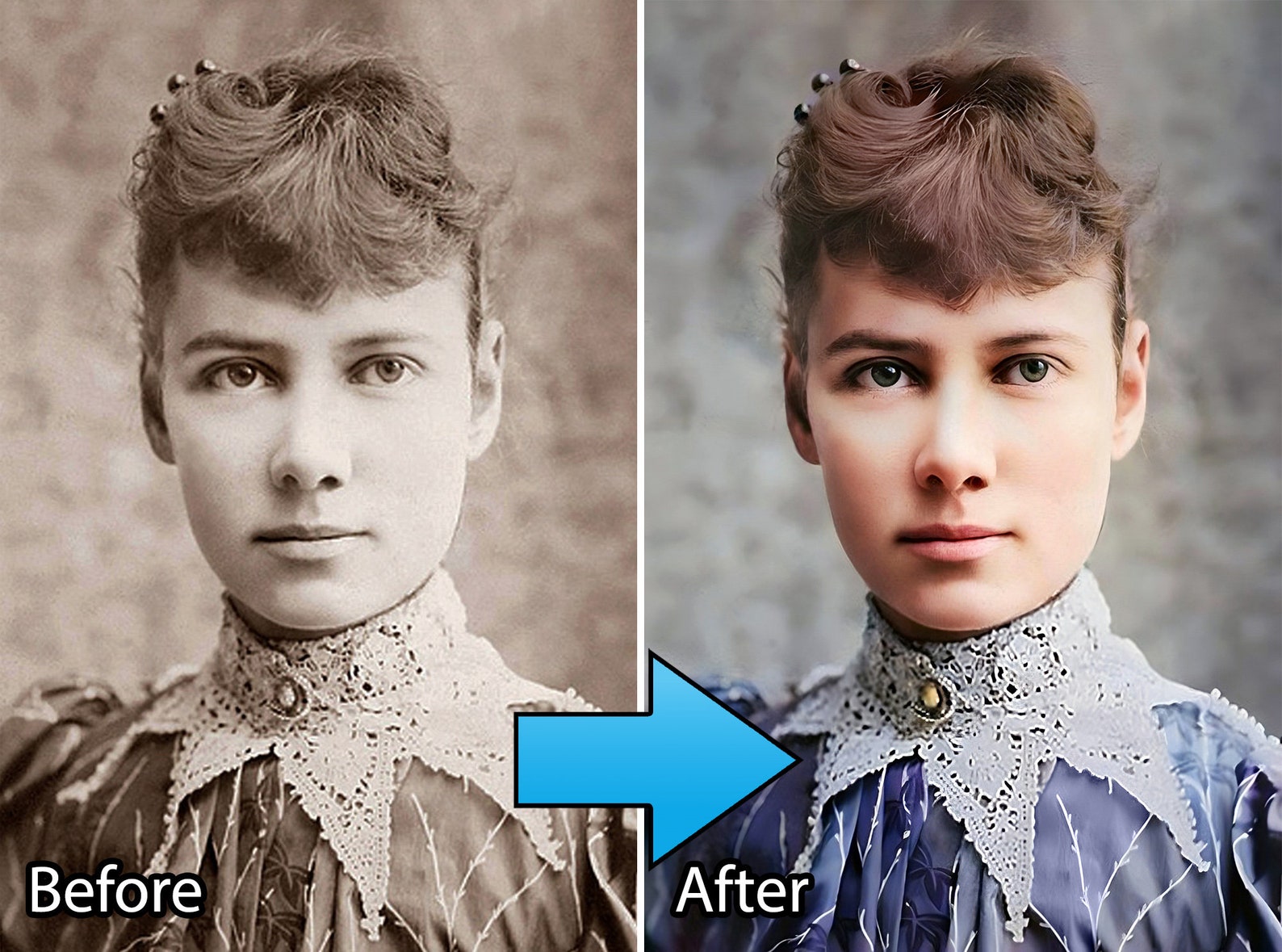 Incredible Photo Restoration Service - We Add Color, Remove Blur ...