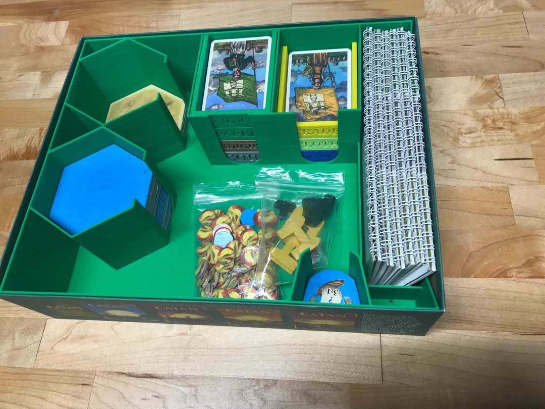 Catan Organizer for Cities and Knights and Seafarers - Etsy