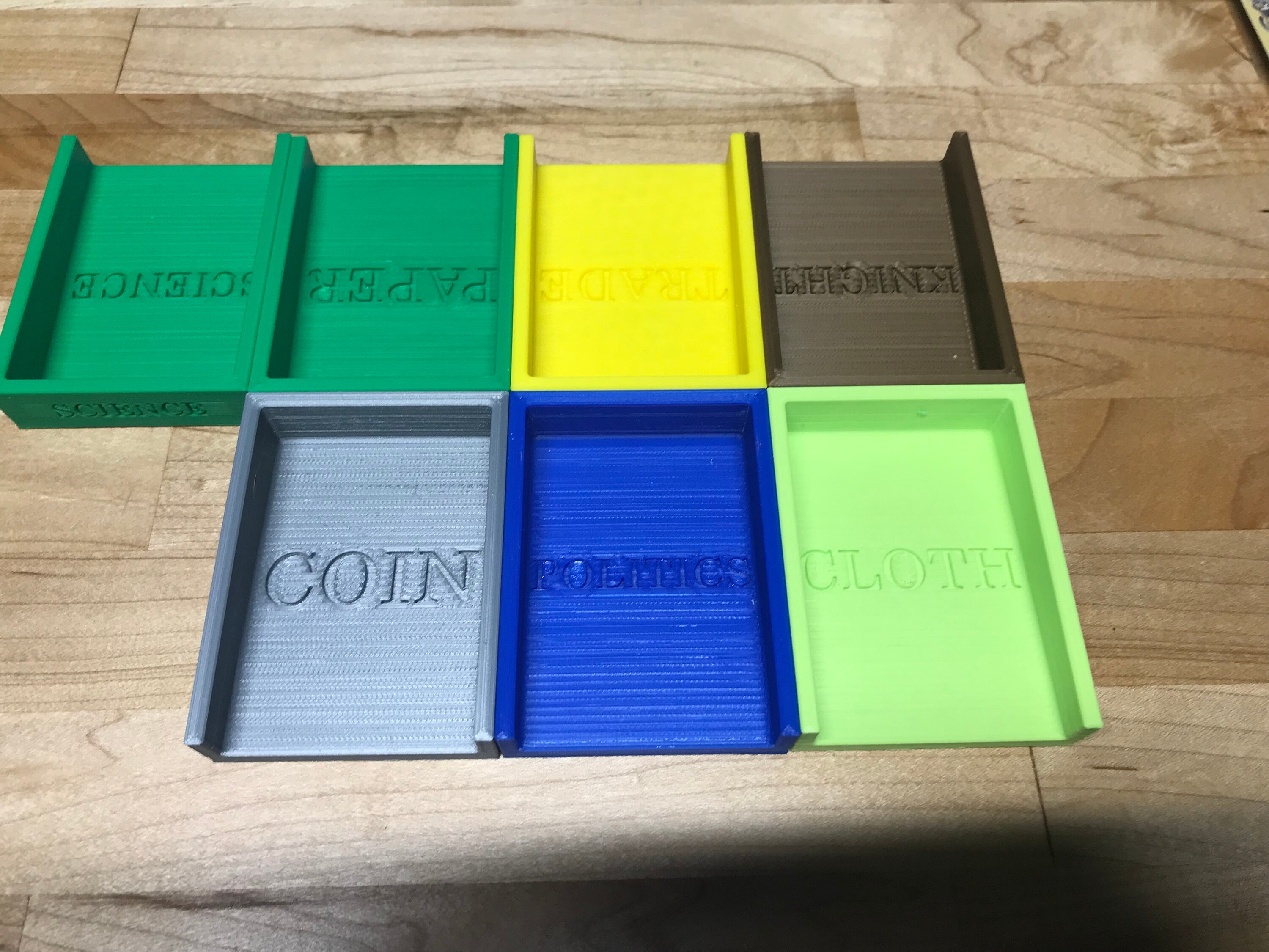 Catan Cities and Knights Storage Trays - Etsy