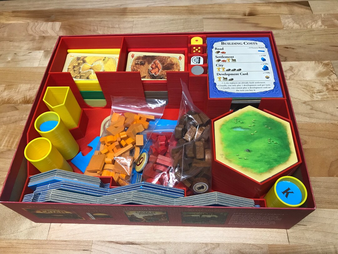 Base Catan Organizer - Etsy