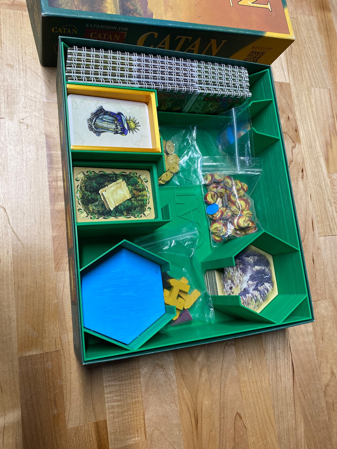 Catan Organizer for Cities and Knights and Seafarers - Etsy