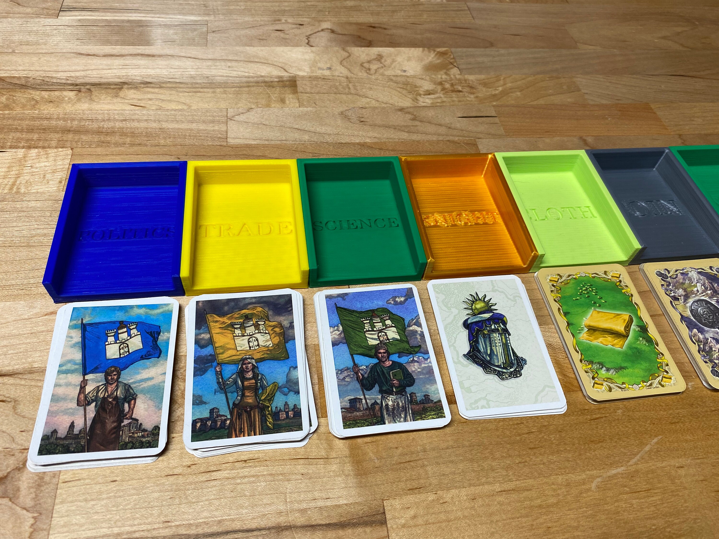 Catan Cities and Knights Storage Trays - Etsy