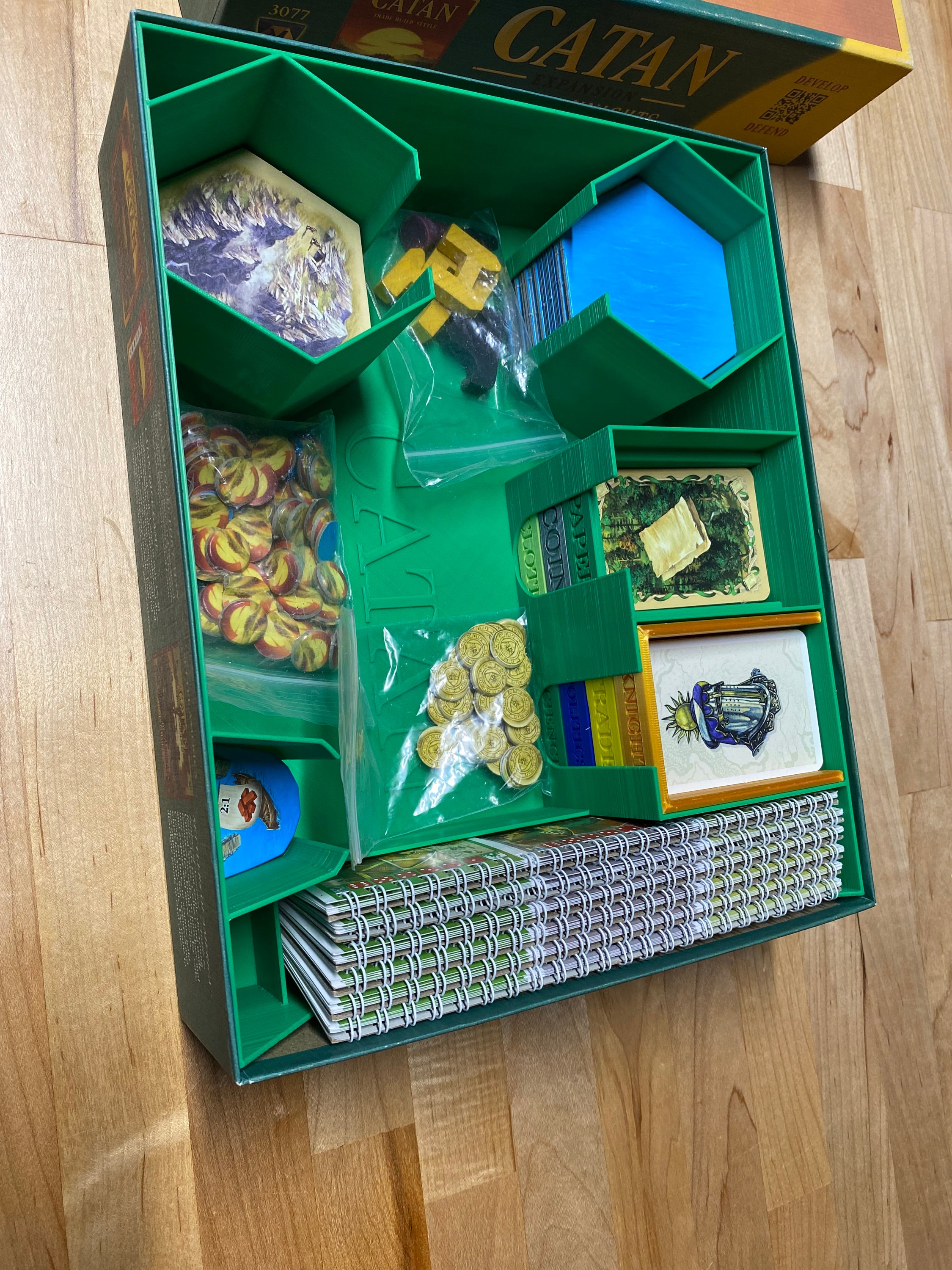 Catan Organizer for Cities and Knights and Seafarers - Etsy