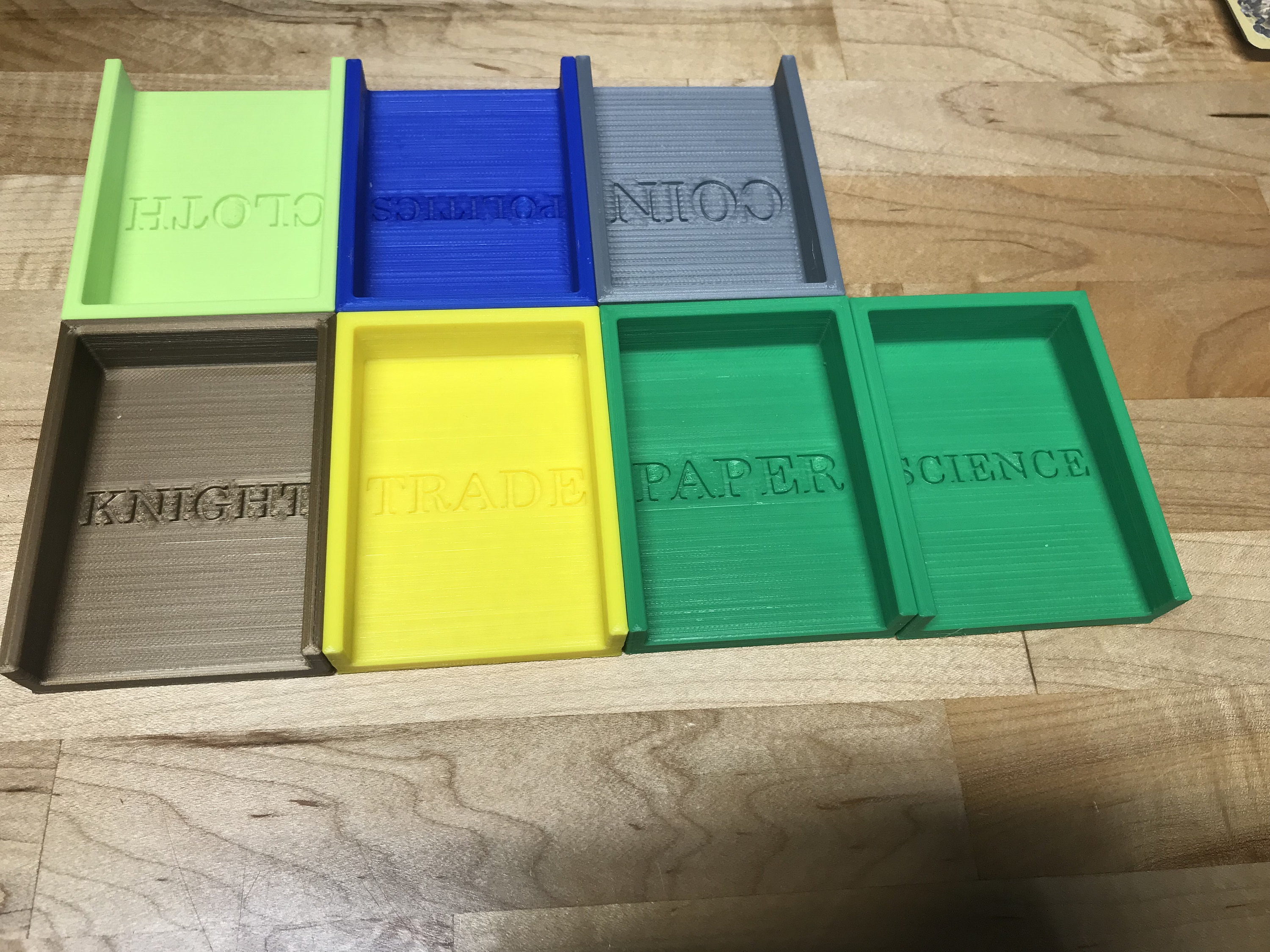 Catan Cities and Knights Storage Trays - Etsy