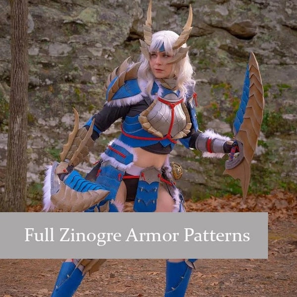 Eva Foam Monster Hunter Template - Etsy