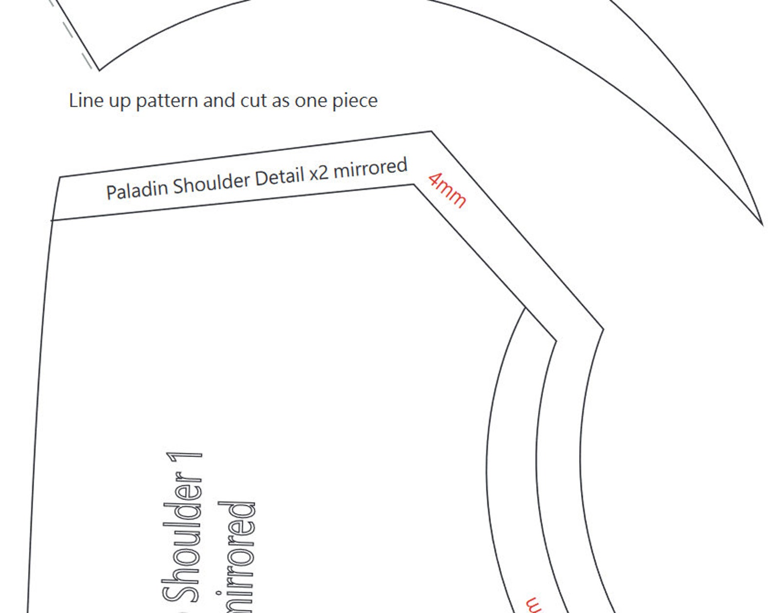 Shoulder/pauldron and Bracer Armor Patterns: Fantasy - Etsy