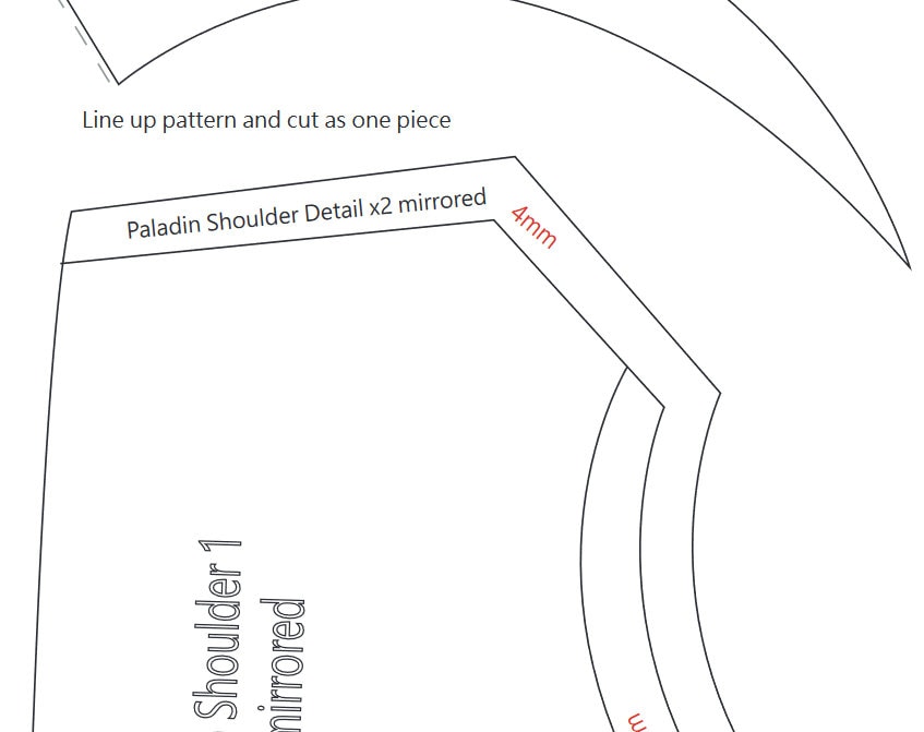 Shoulder/pauldron and Bracer Armor Patterns: Fantasy - Etsy Canada