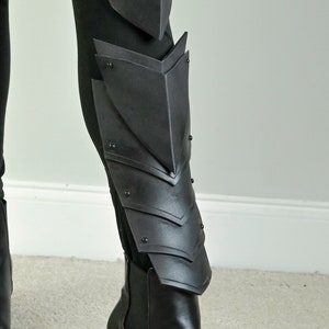 Leg and Knee Armor Patterns: Fantasy, Medieval, EVA Foam Template for ...