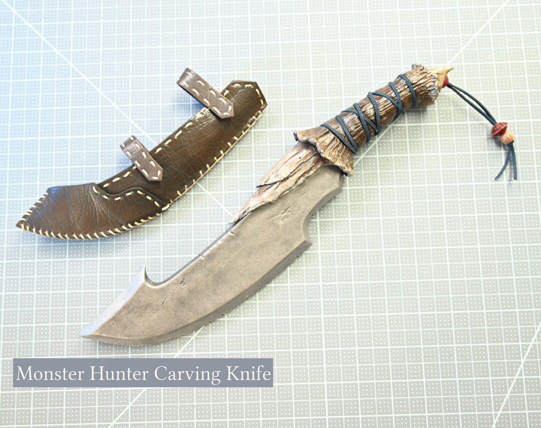Monster Hunter Carving Knife Foam Cosplay Pattern Monster Hunter ...