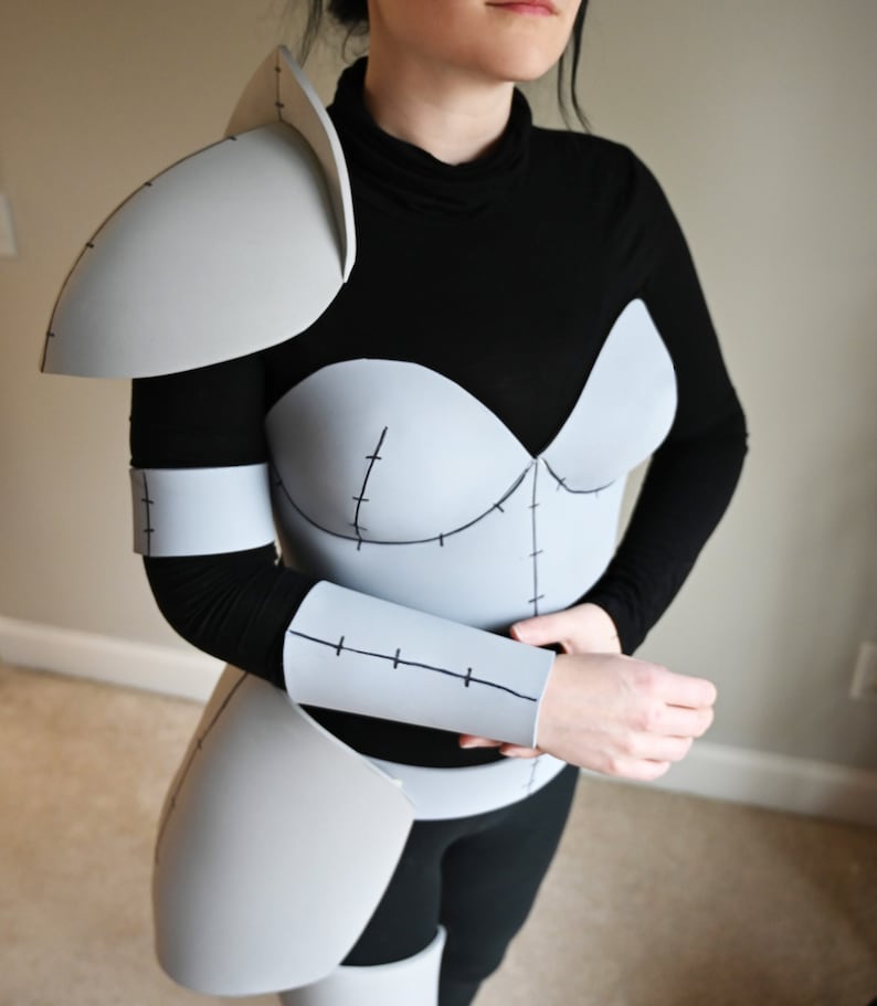 Basic Full Body Armor Patterns: Fantasy Medieval EVA Foam - Etsy