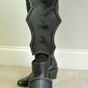 Leg and Knee Armor Patterns: Fantasy, Medieval, EVA Foam Template for ...