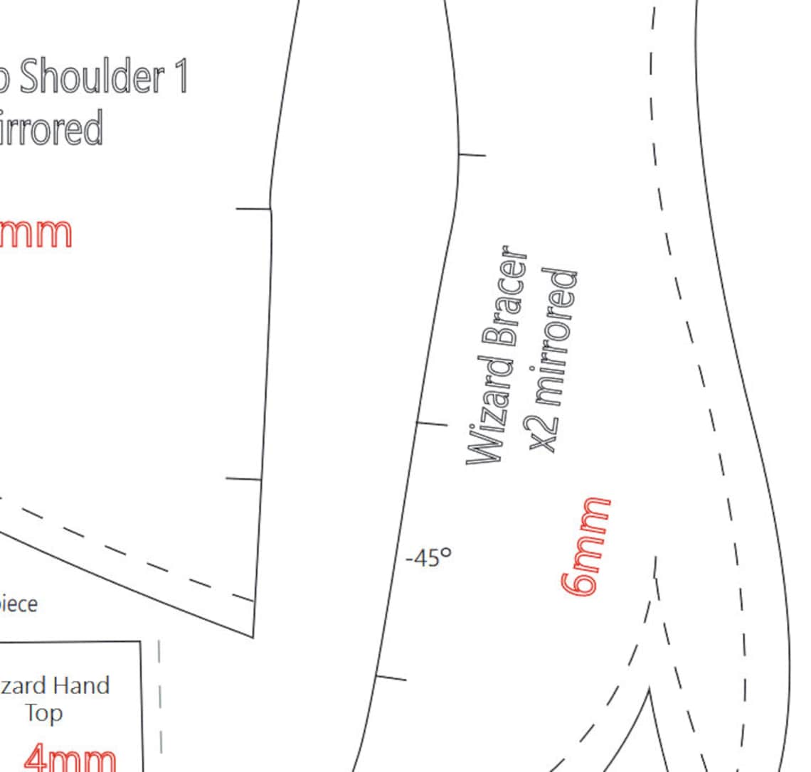 Shoulder/pauldron and Bracer Armor Patterns: Fantasy - Etsy Canada