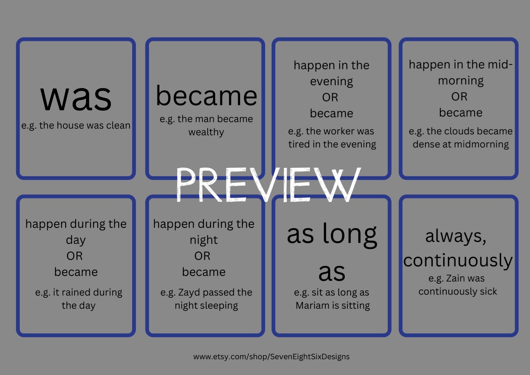 Arabic Word Flashcards Printable - Etsy