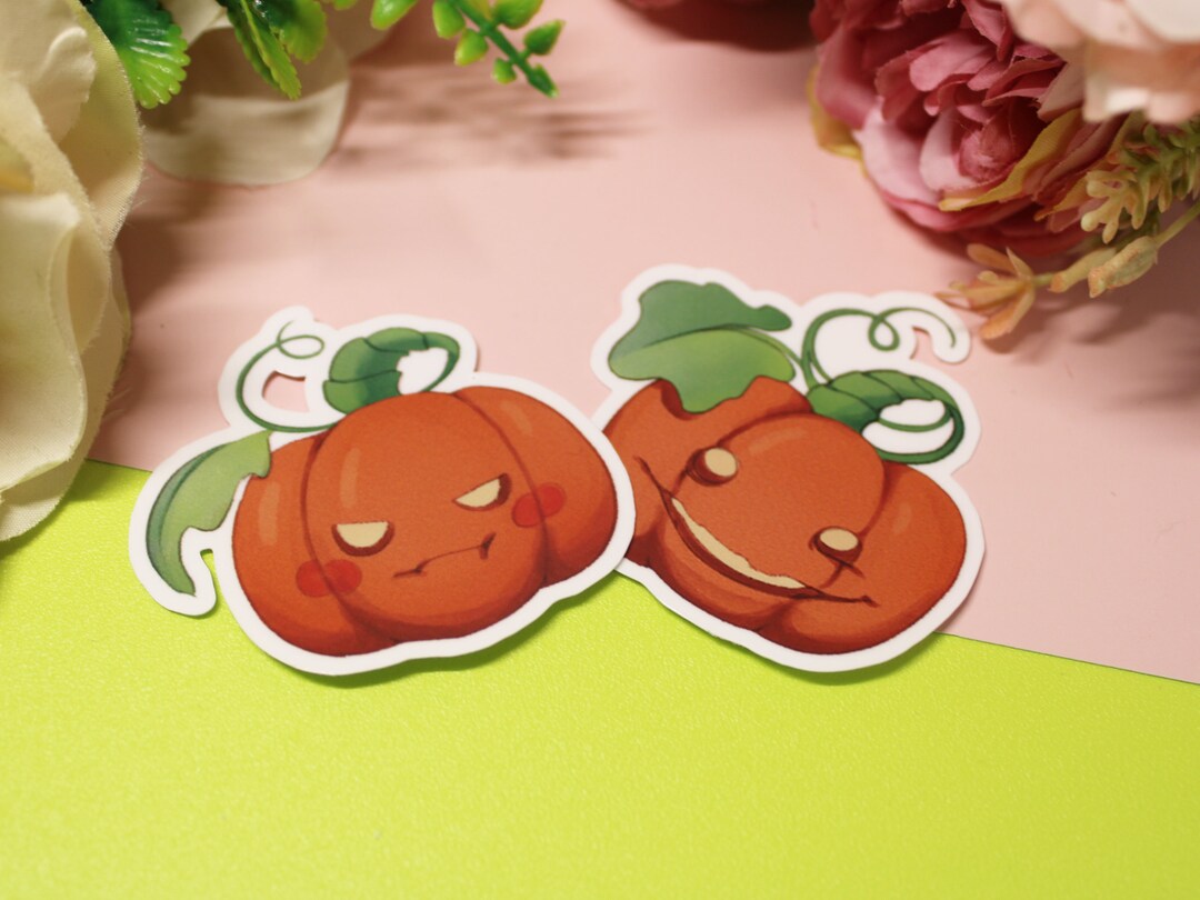 Derpy Pumpkins - Sticker (single or Set) - Etsy