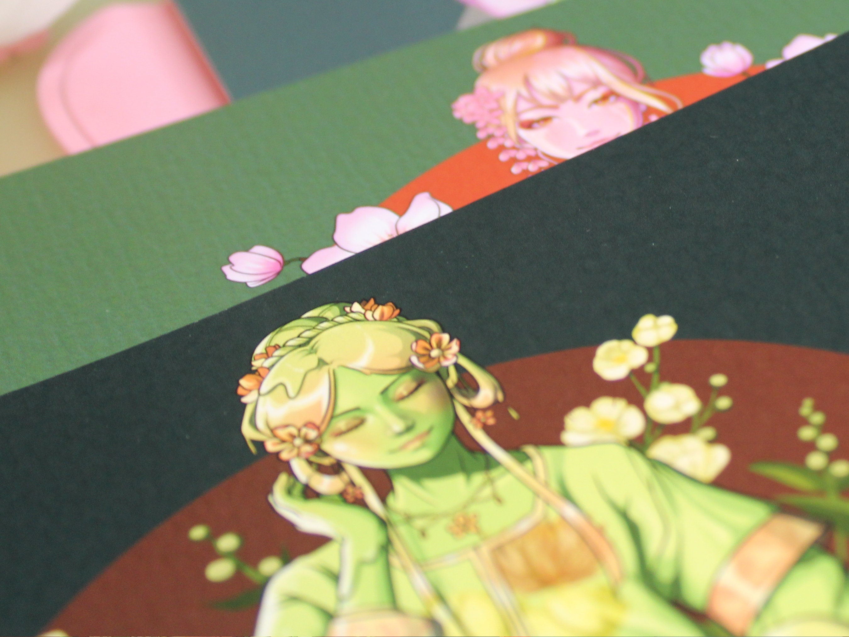 Cherry Blossom Tea - Art Print of a Personified Tea - Etsy