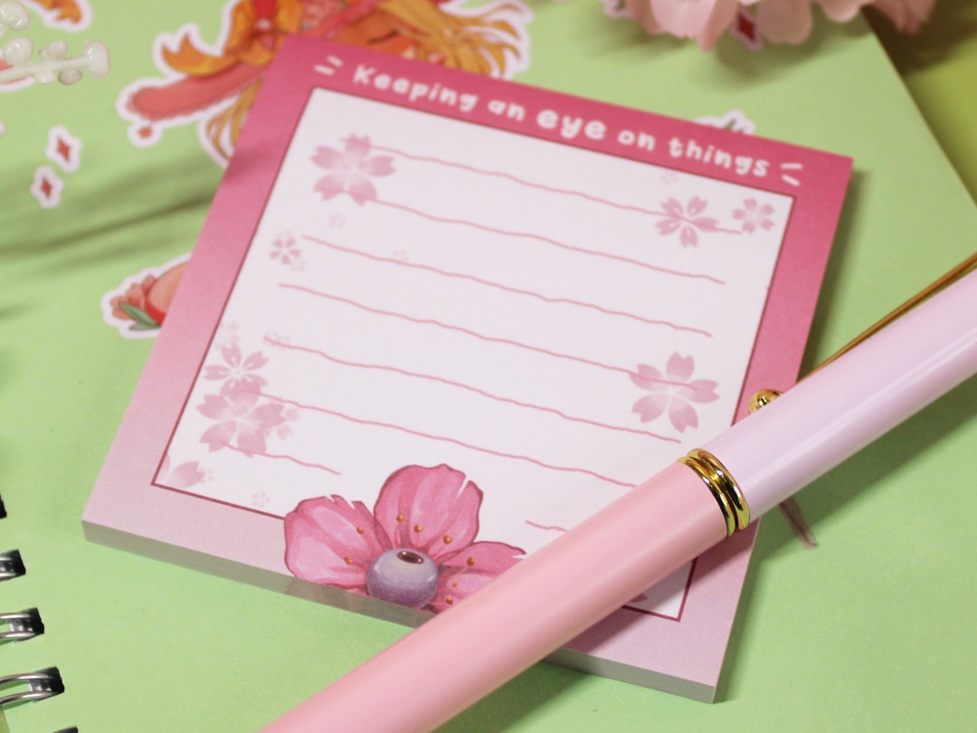 Eyeball Flower Sticky Notes With 50 Pages - Etsy
