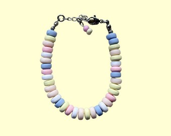 Candy Necklace Realistic Candy Inspired Polymer Clay Pastel Jewelery ...