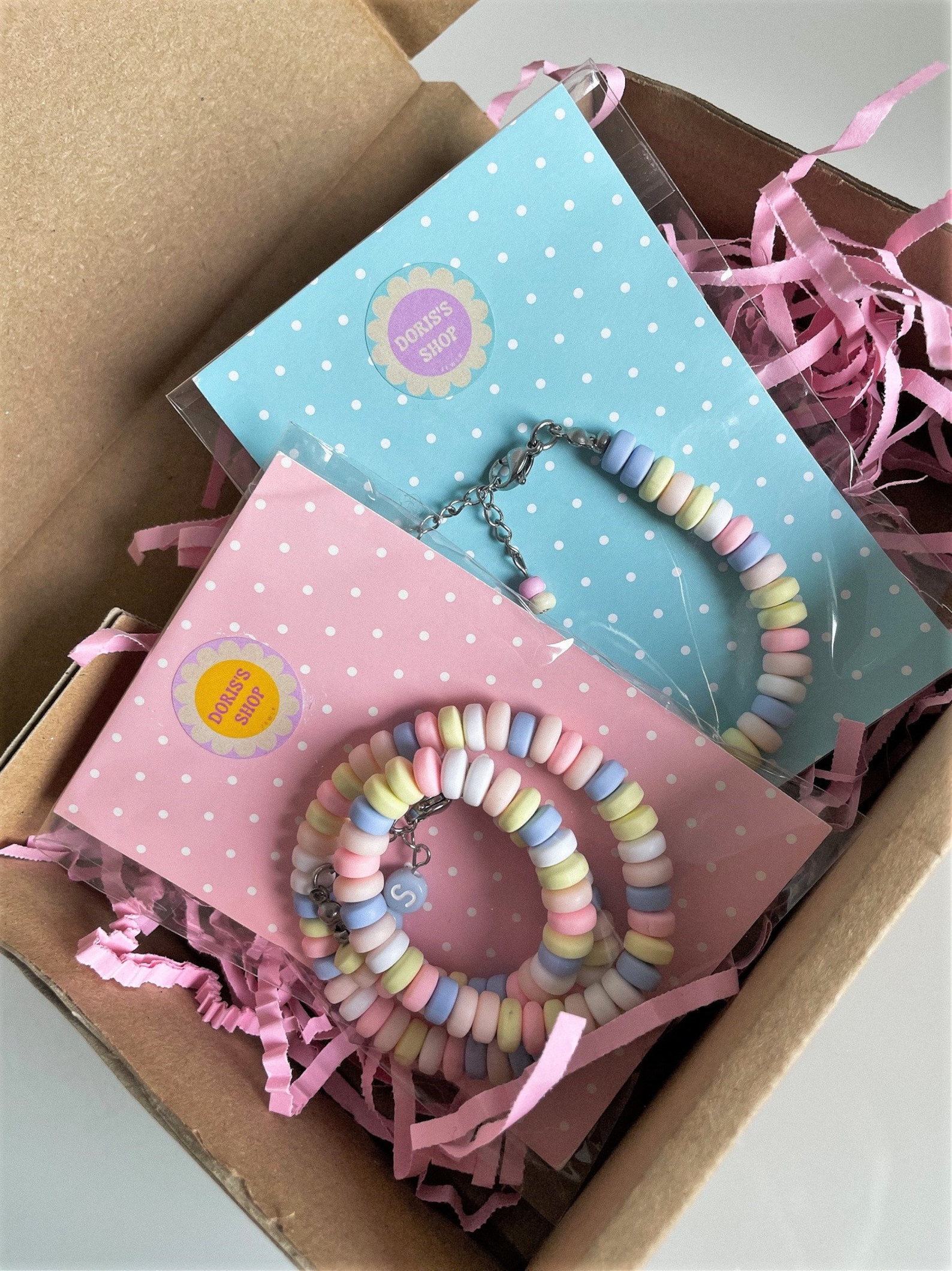 Candy Bracelet Realistic Candy Inspired Polymer Clay Pastel - Etsy