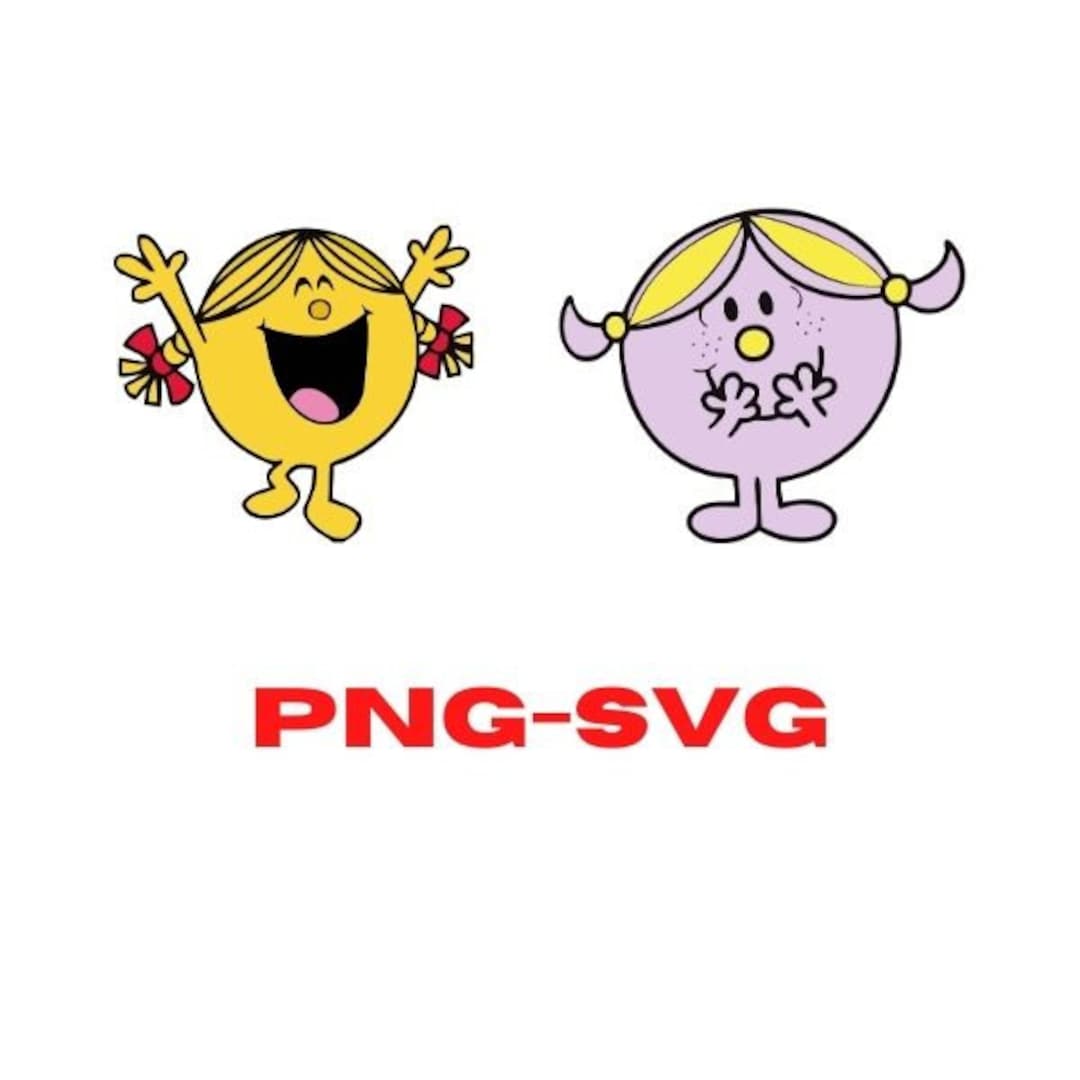 New Little Miss Svg, Bundle Funny Cartoon, Joke Gift, Funny Sublimation ...