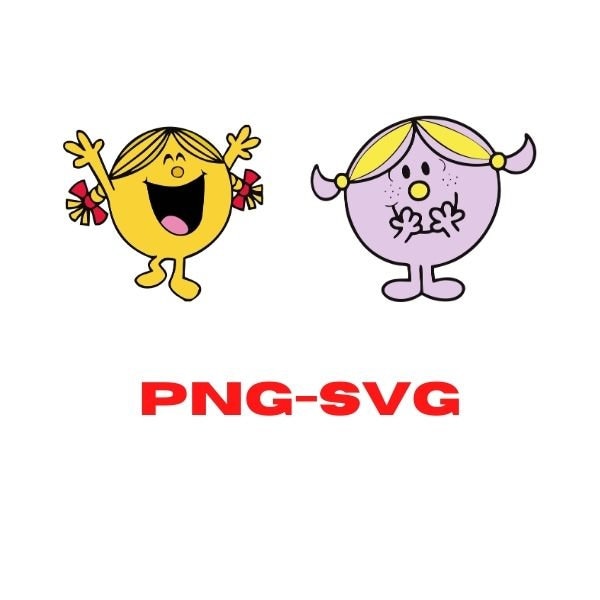 New Little Miss Svg, Bundle Funny Cartoon, Joke Gift, Funny Sublimation ...