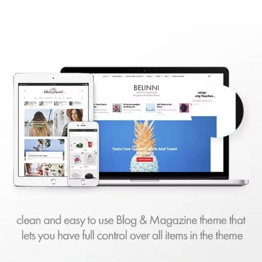 Blog & Magazine Wordpress Theme, Wordpress Blog Theme, Blog Template ...