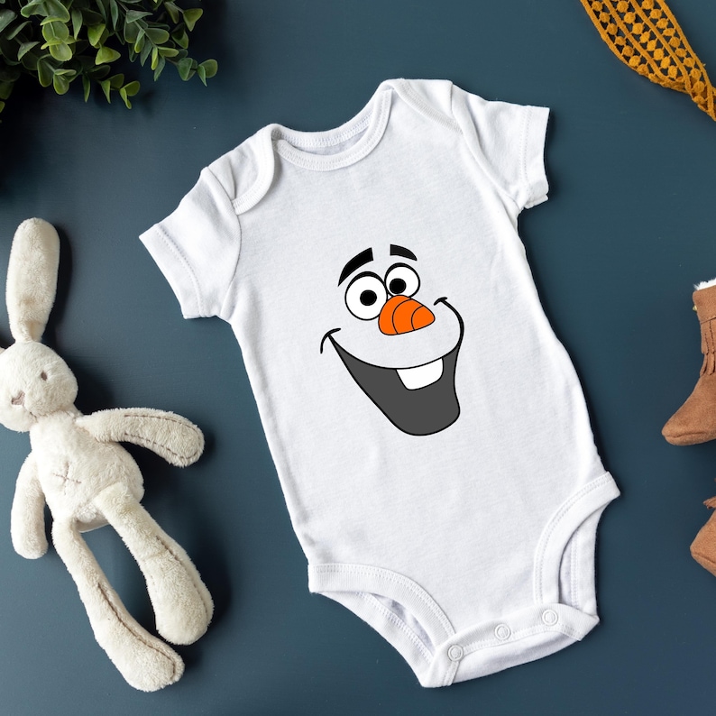 Olaf Face Svg Layered Item, Clipart, Cricut, Digital Vector Cut File ...