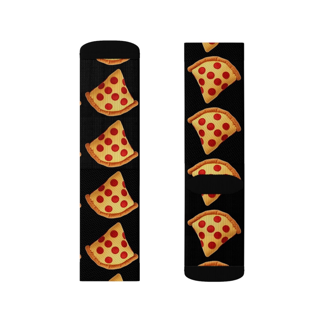 Pizza Socks, Food Socks, Pepperoni Socks, Italian Socks, Snack Food ...