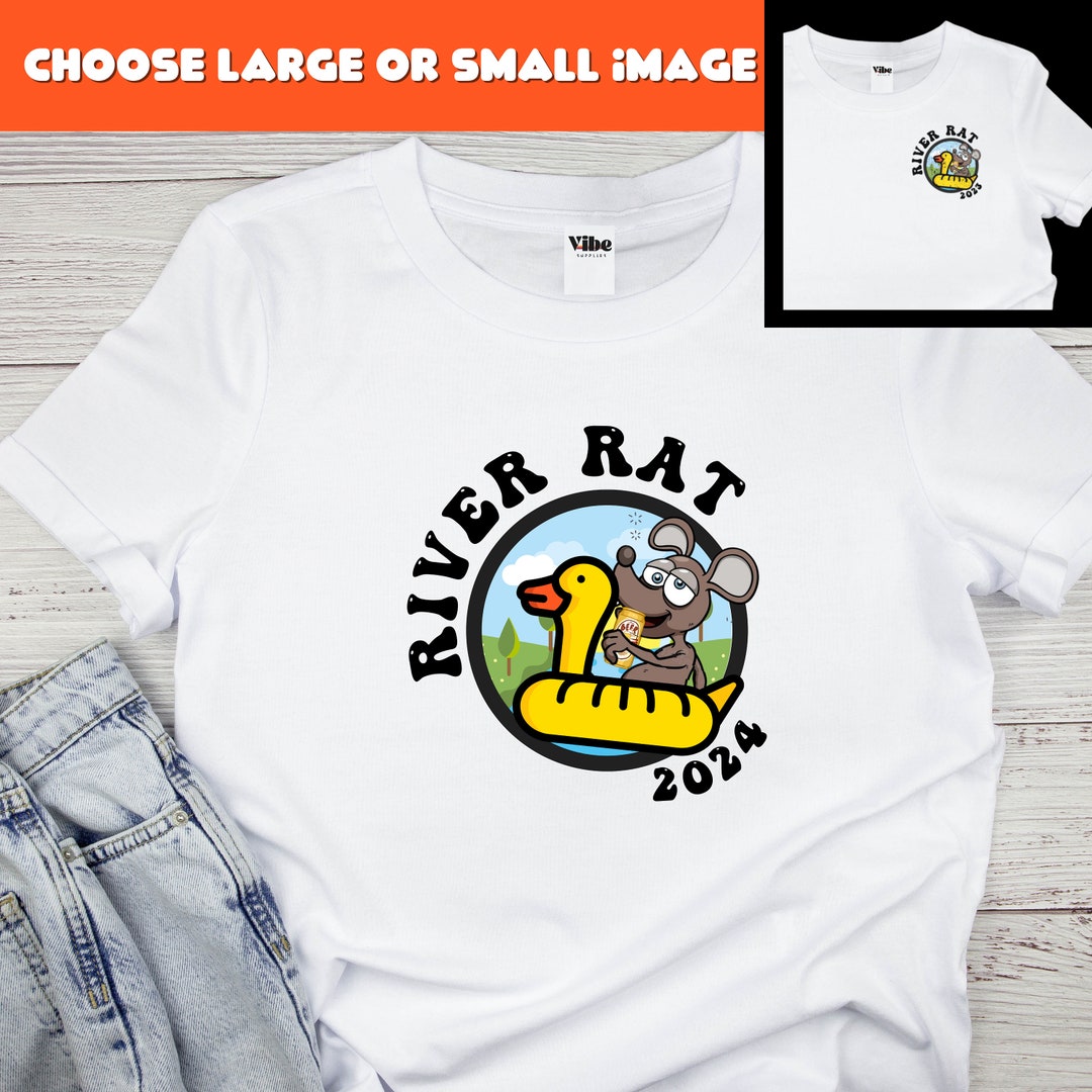 River Rat Funny Group Matching River Tubing Rafting Trip T-shirts - Etsy