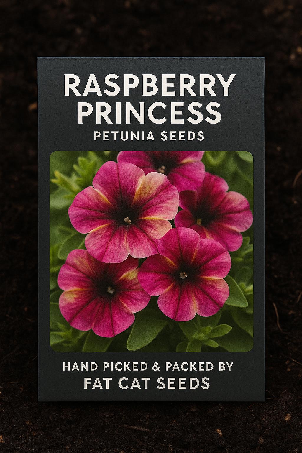 Seeds: Raspberry Princess Petunia High Germination Seed, Pink Color ...