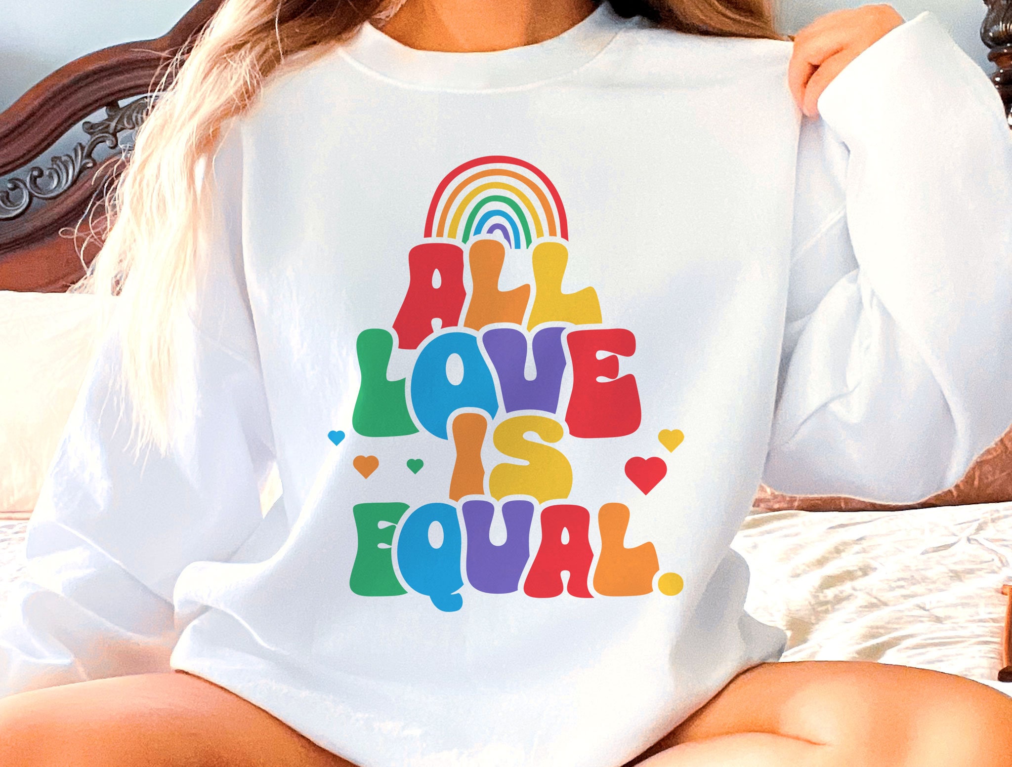 All Love is Equal Png LGBTQ Png Rainbow Pride Png Equality - Etsy