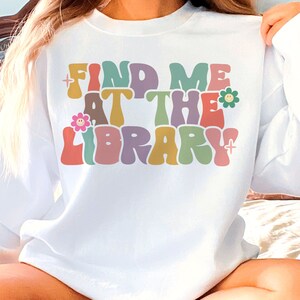 Find Me at the Library Png-librarian Png book Worm Png Book - Etsy