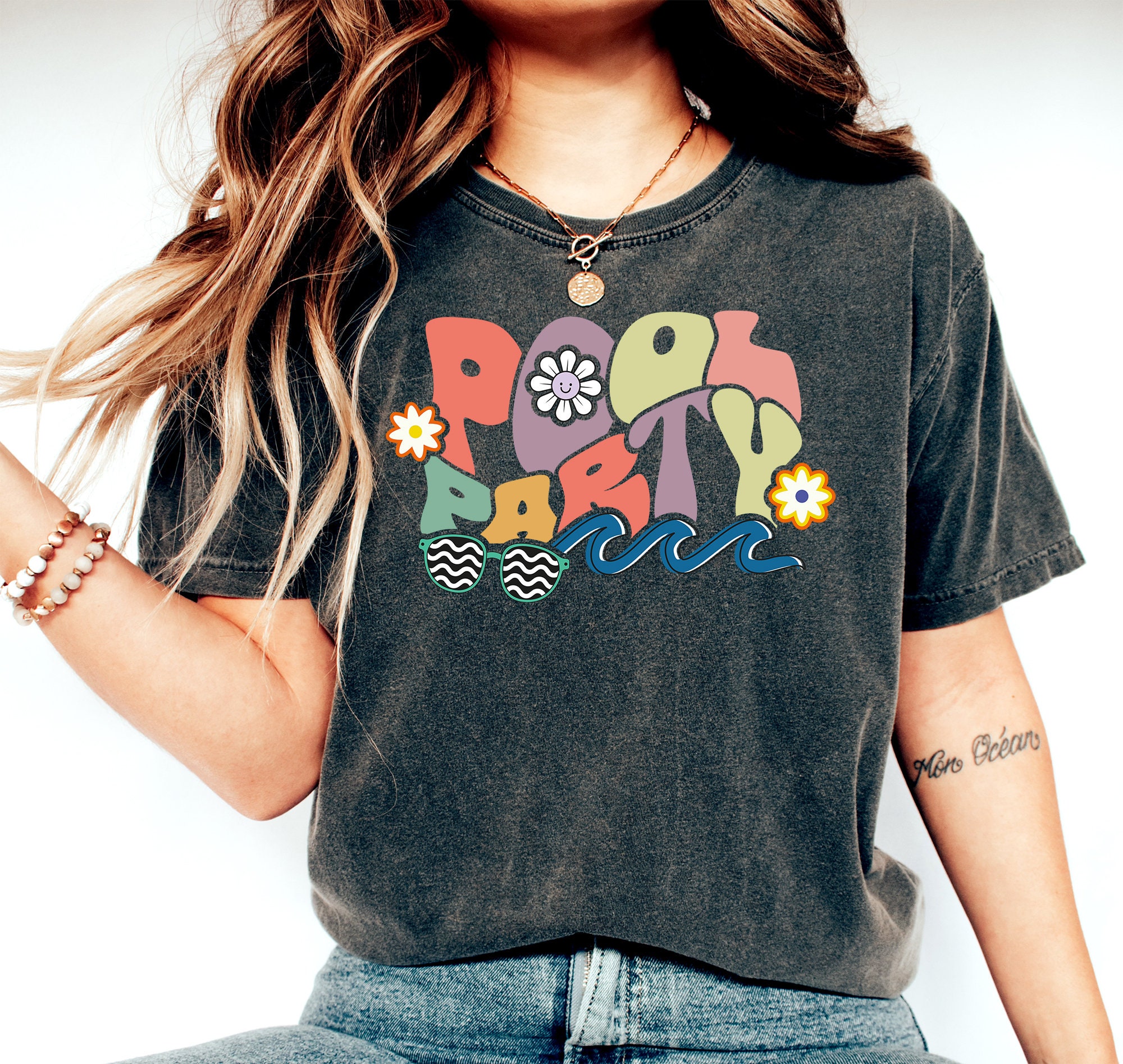 Pool Party Png Pool Vibes Design Summer Party Png Vacation - Etsy