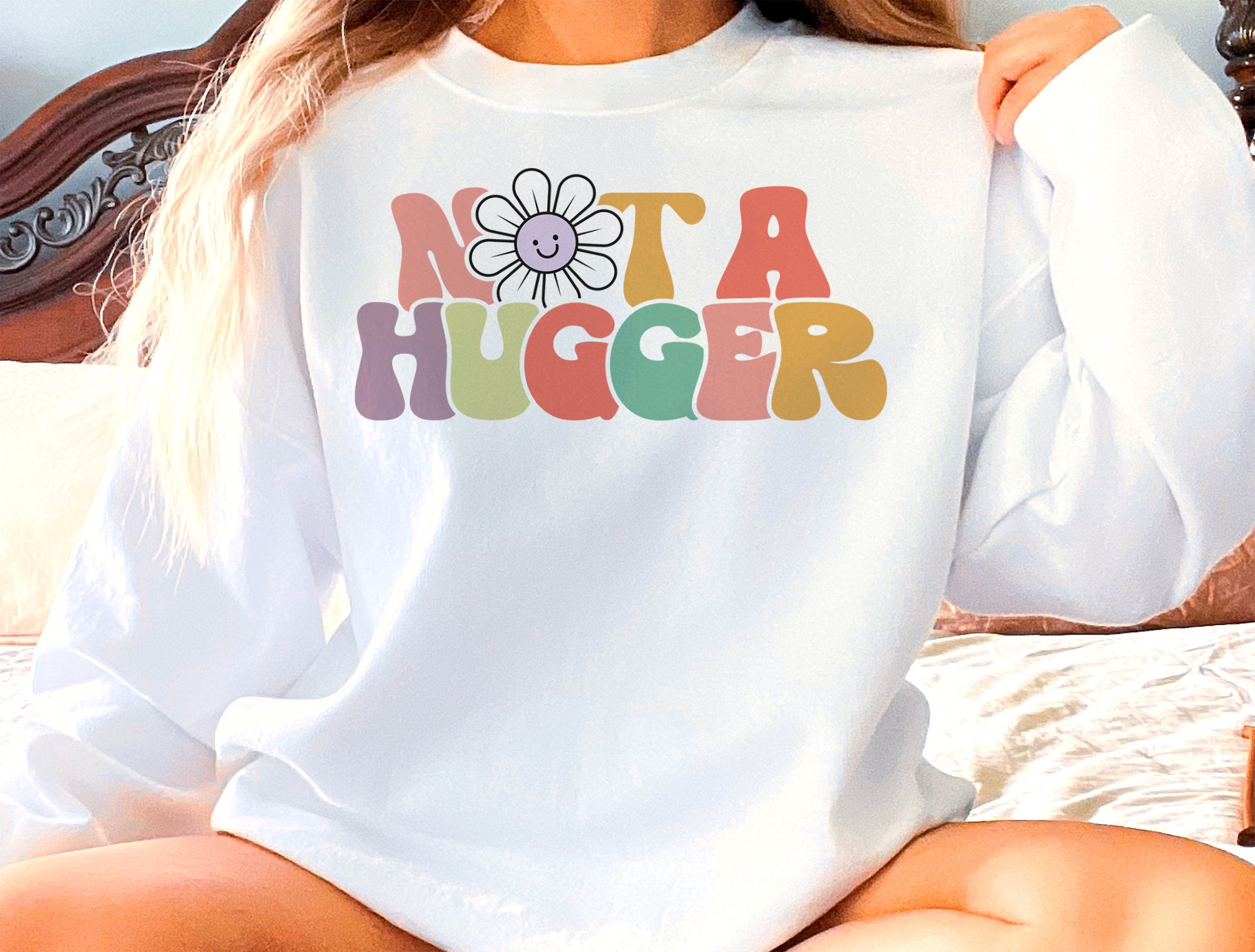 Not A Hugger Png Sarcastic Png Introvert Png Gift for Her - Etsy