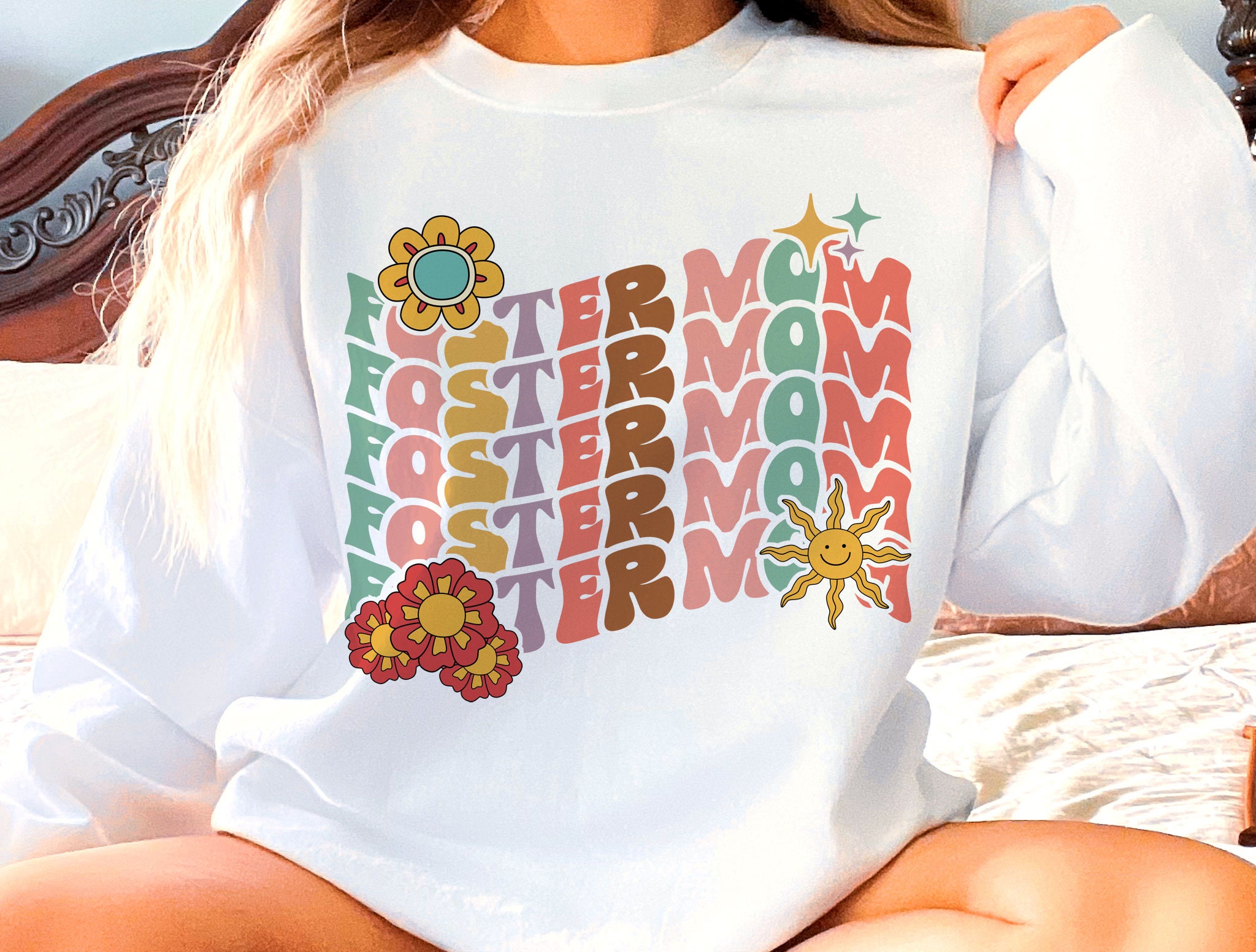 Foster Mom Png Retro Stepmom Designs Adoptive Mom - Etsy