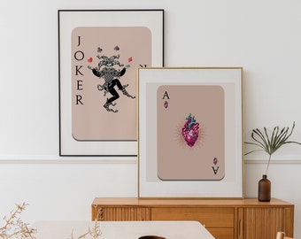 Aesthetic Ace Card - Etsy