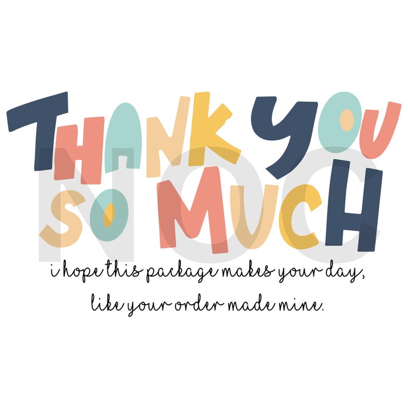 Thank You Cards: Small Business Cards, Order Inserts, Customer Service ...